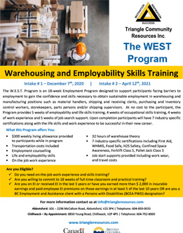 The WEST Program - Triangle Community Resources
